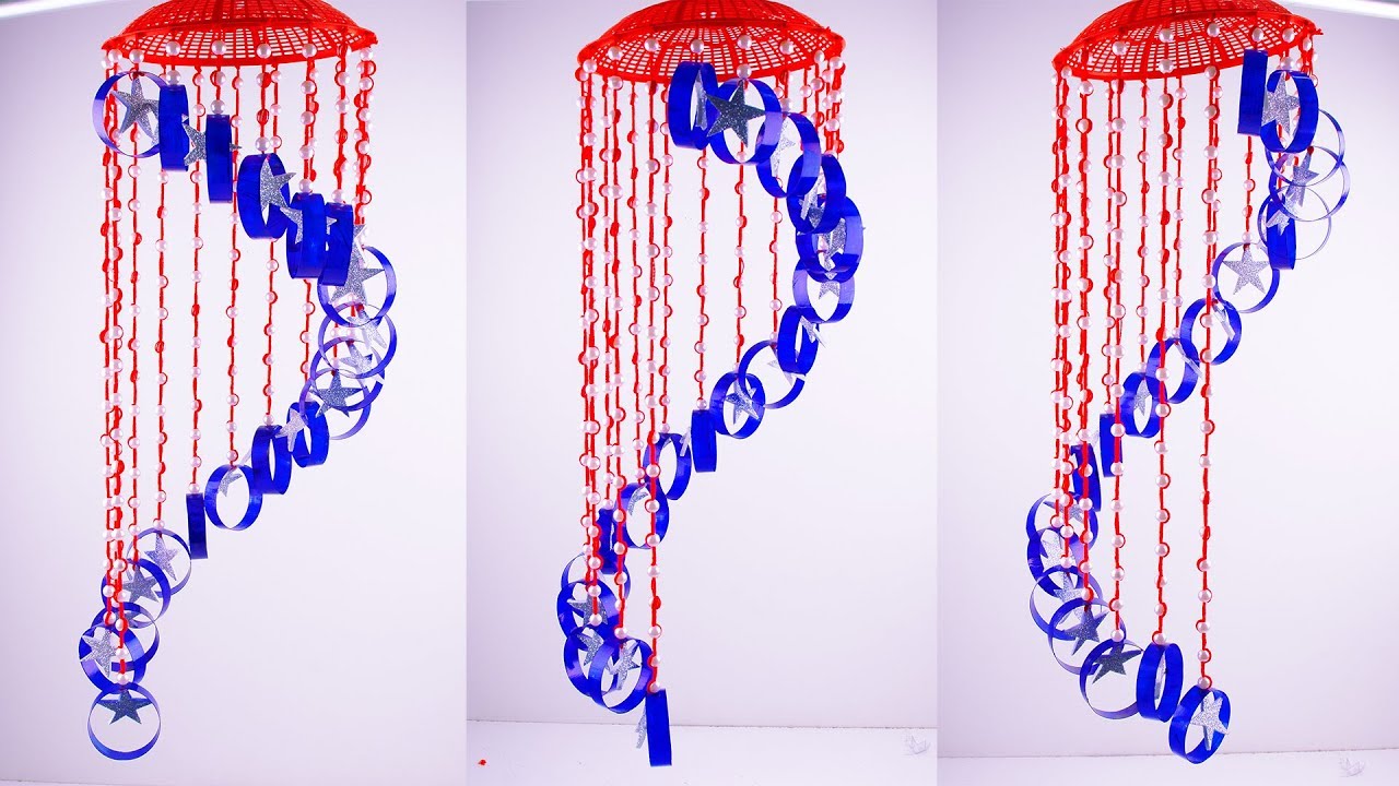 DIY Hanging craft ideas for Home decoration using waste plastic bottle ...