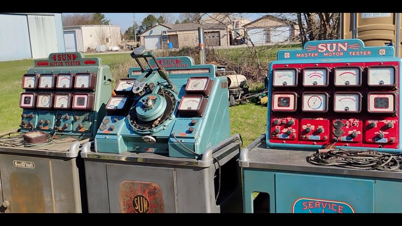 Illinois auctioning 2025 episode 2 old school service station testers ...