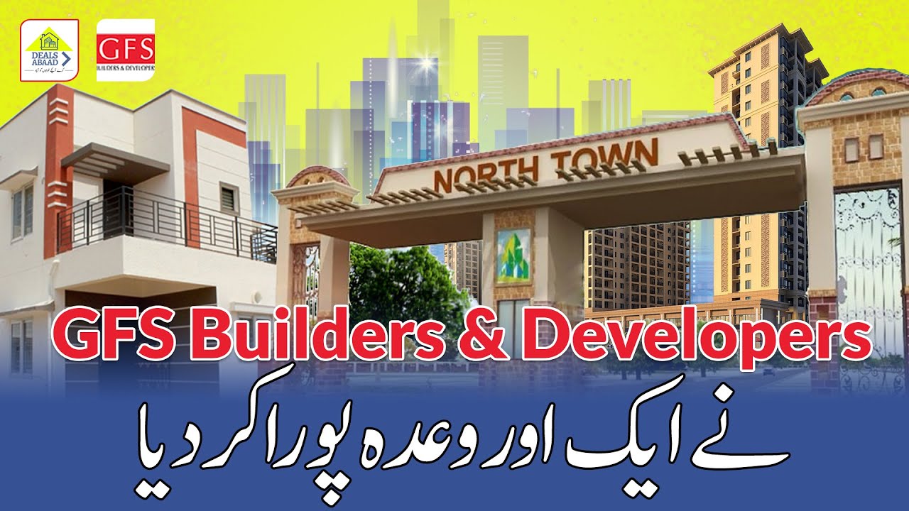 One more promise fullfilled by GFS Builders & Developers in North Town ...