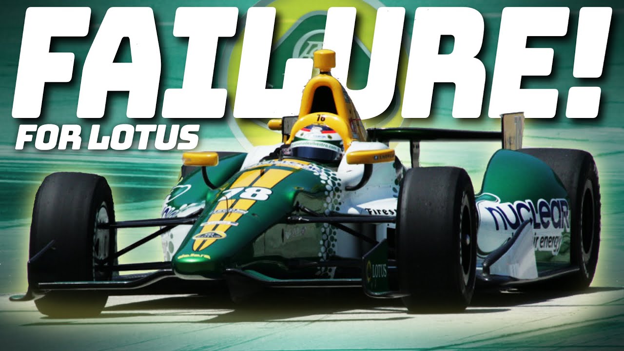 When Lotus Briefly joined INDYCAR and failed MISERABLY - YouTube