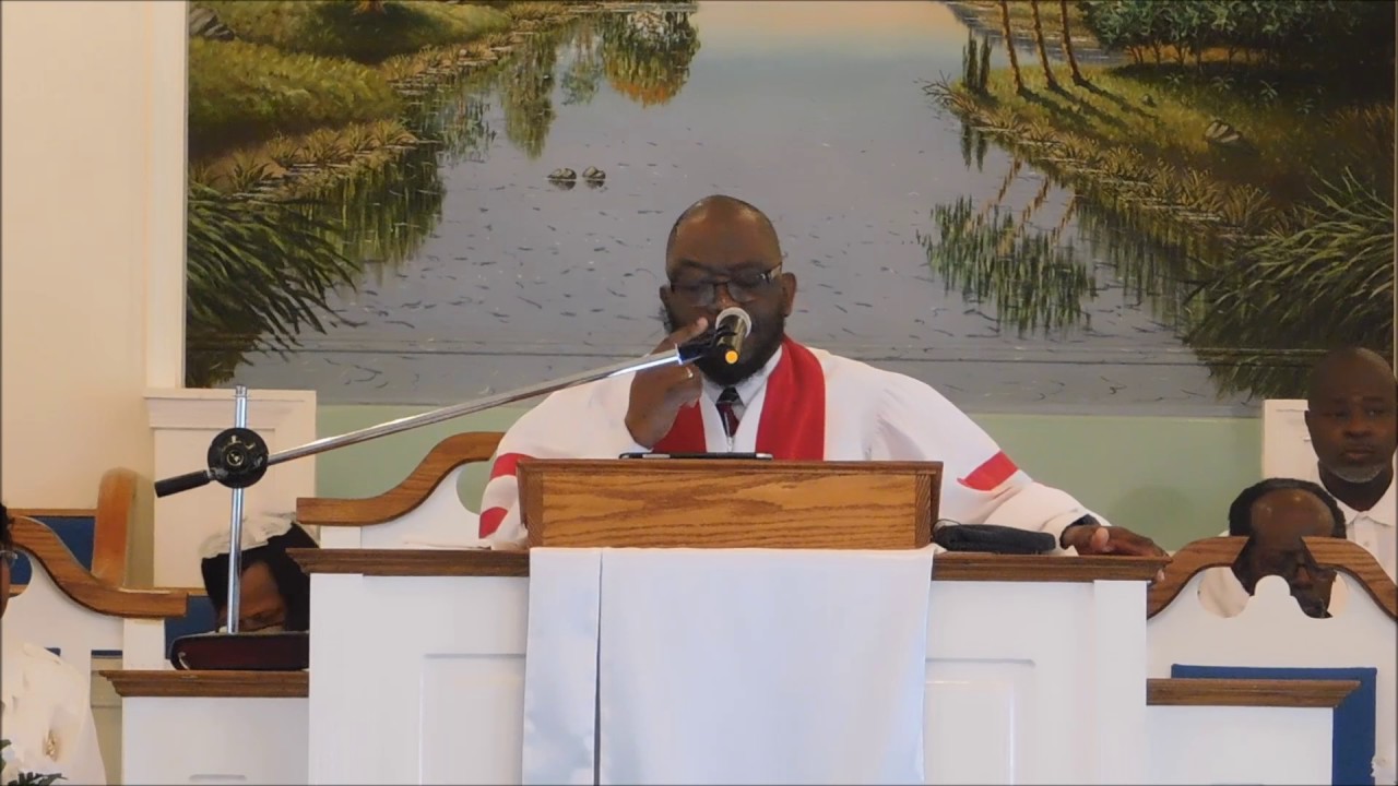 Pastor Marshall preaches "I'm Doing a Great Work and I Can't Come Down ...