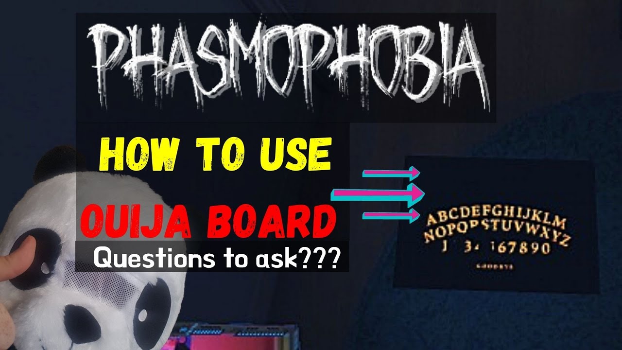 How to Use the Ouija Board (Phasmophobia) - YouTube