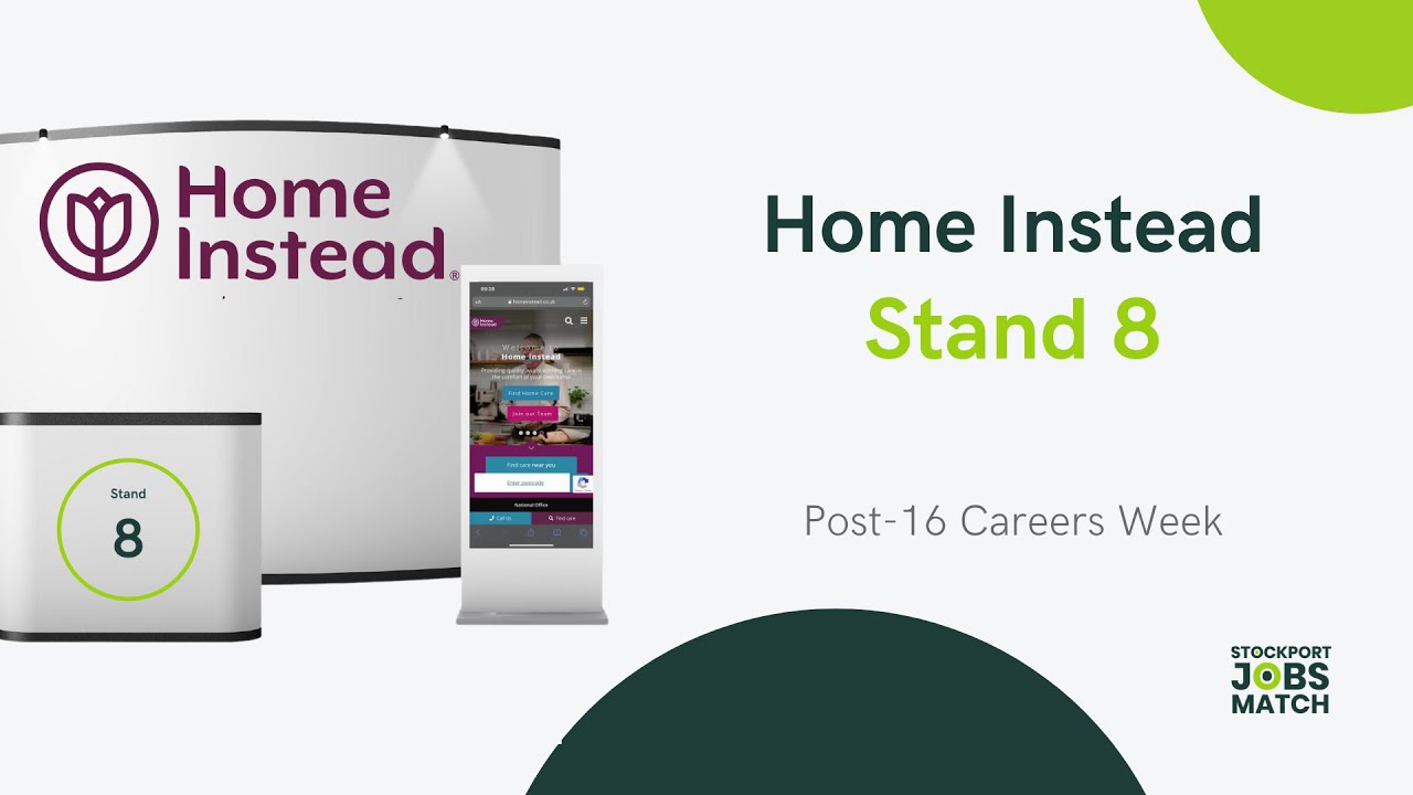 #Post16CareersWeek | Virtual Exhibition | Home Instead - Stand 8 - YouTube