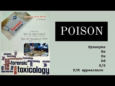 07- Hydrogen Cyanide Poisoning | Symptoms, Management, Diagnosis ...