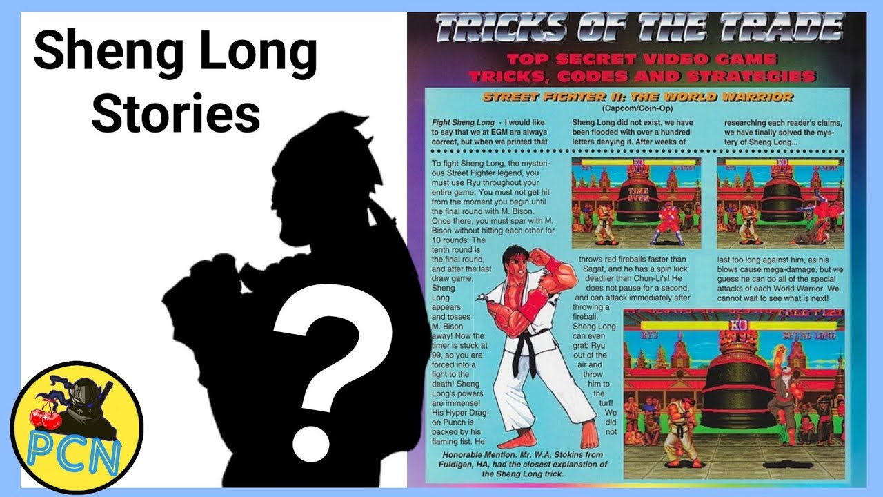 Sheng Long - Remember the Stories in the Arcades? Many said they saw ...