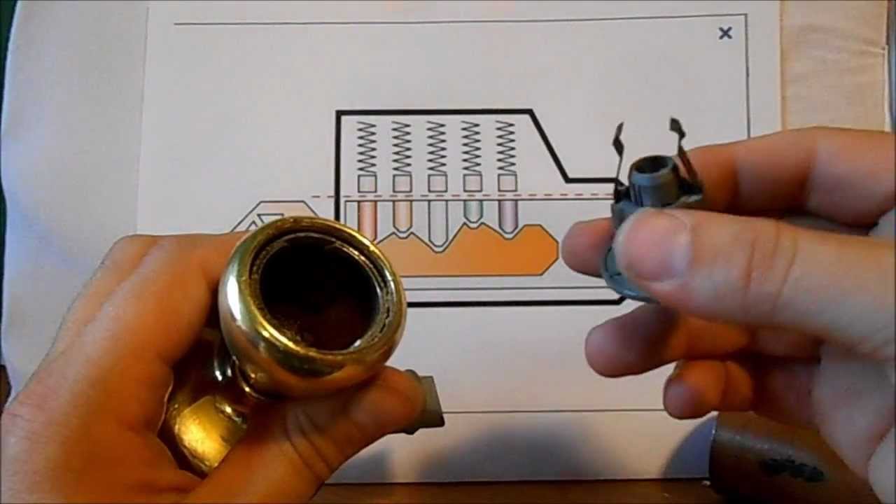 How to make and use a kwikset door nob lock puller - YouTube