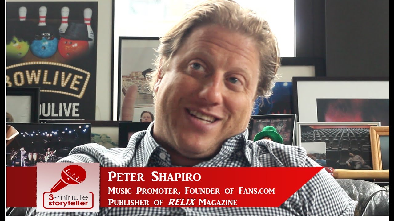 PETER SHAPIRO--Music Promoter, Founder of Fans.com, Publisher of RELIX ...