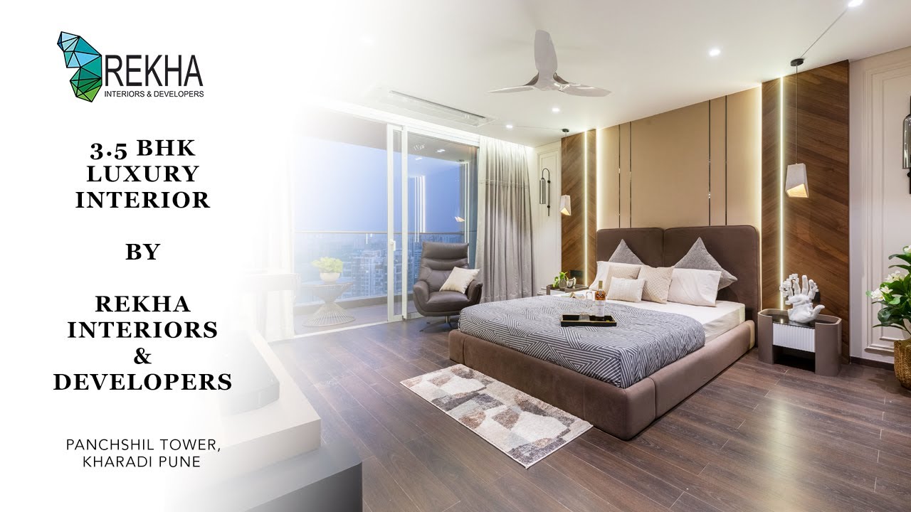 3.5 BHK APARTMENT LUXURY INTERIORS BY REKHA INTERIORS & DEVELOPERS - YouTube