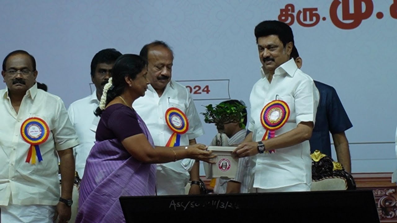 Dharmapuri Collector TN CM programme Welcome speech | முதல்வா் ...