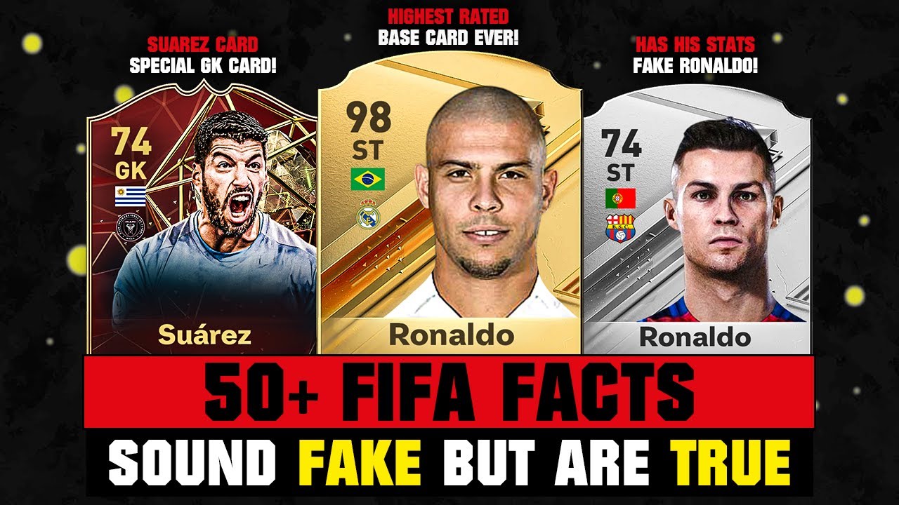 FIFA FACTS That Sound FAKE But Are TRUE! *Special Edition* 😵😲 - YouTube