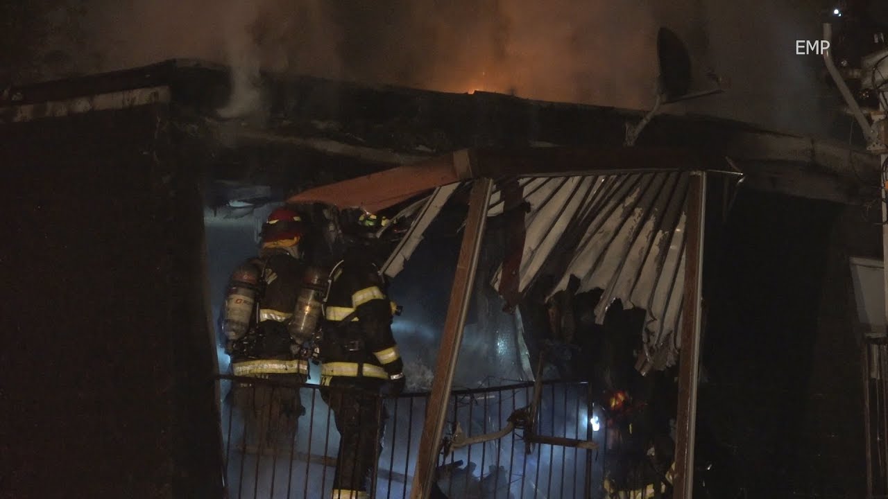 One Seriously Injured in Renton 2-Alarm Condo Fire - YouTube