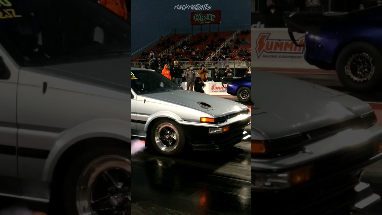 1300 HP 2JZ swapped AE86 Corolla!! - YouTube