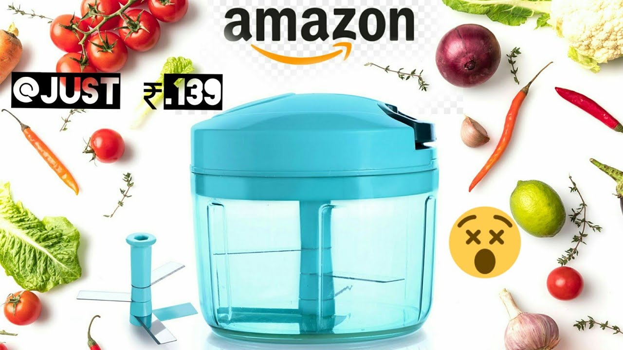 AMAZON BRAND SOLIMO Vegetable Chopper (Large, 725ml) At Best Price ...