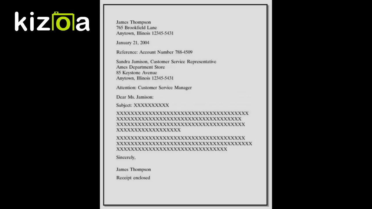 Letter to Editor Complaining for Electricity Breakdown (Sample Letter ...