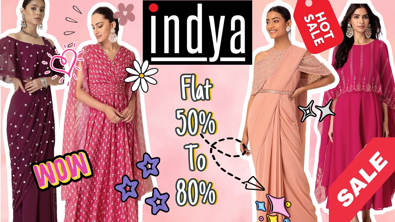 INDYA Brand Haul & Review 2023||Ethnic Party Wear||Festive Wear || SALE ...