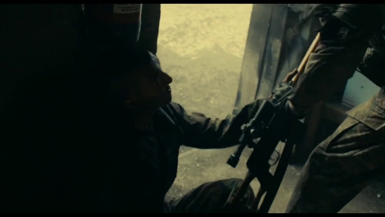 The Outpost 2020_ sniper scene - YouTube