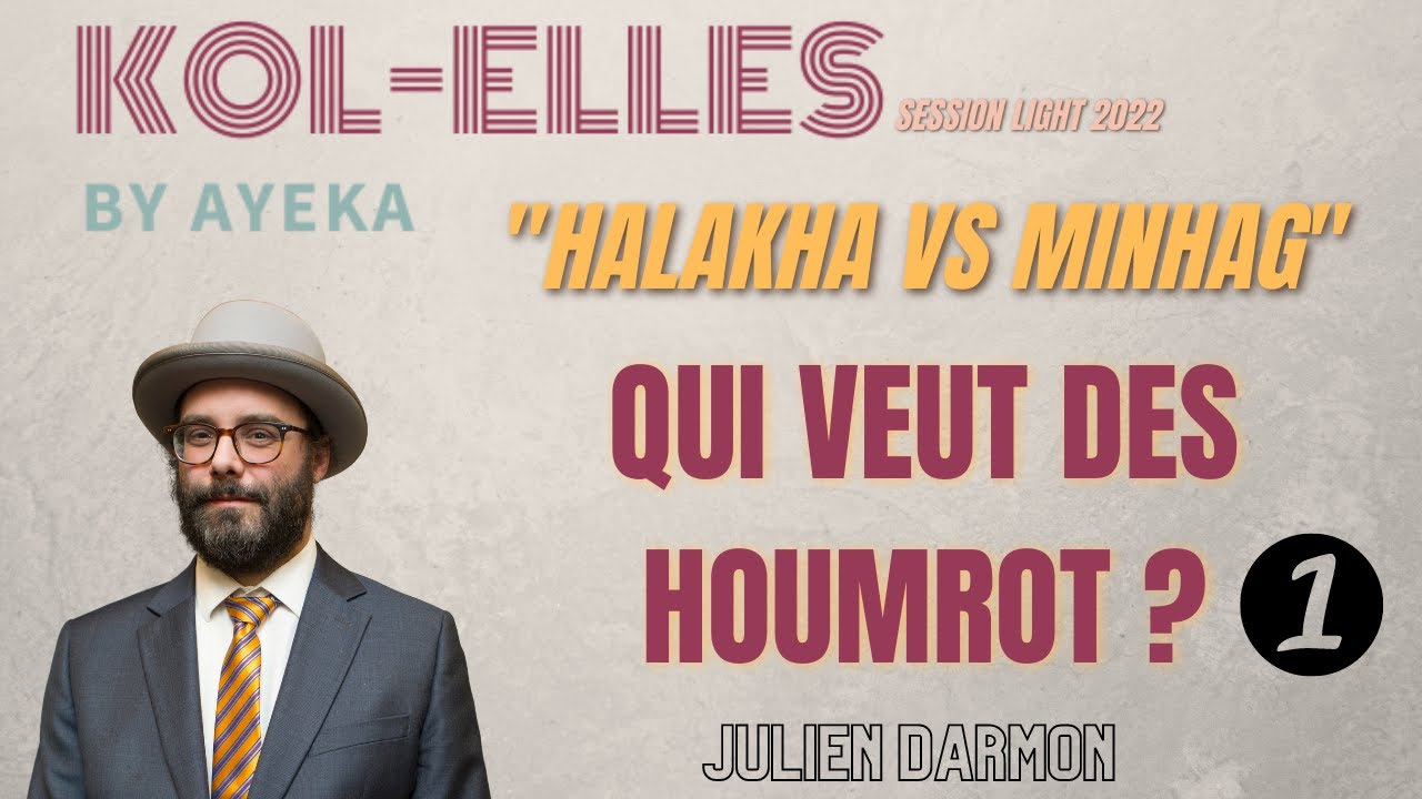 "Qui veut des H'oumrot ? " (1) - Julien Darmon - YouTube
