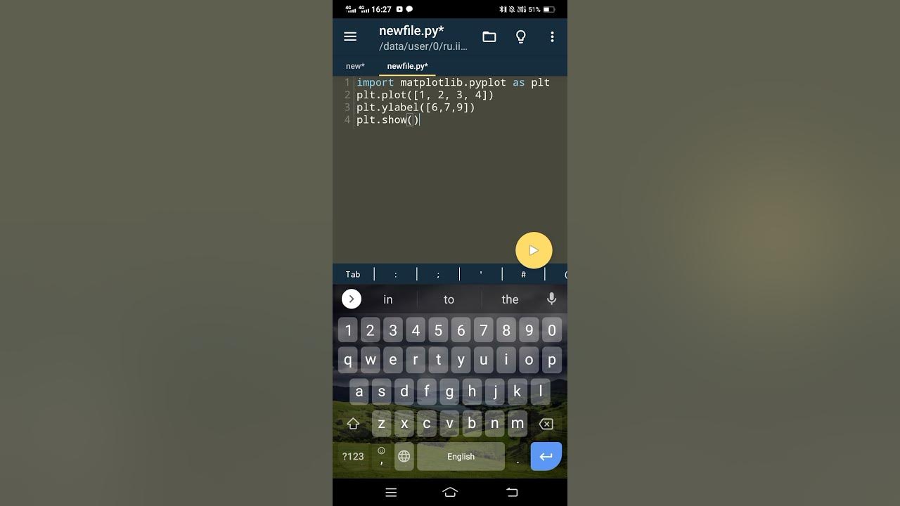 Python ( matplotlib - graph)it is my first short python video - YouTube