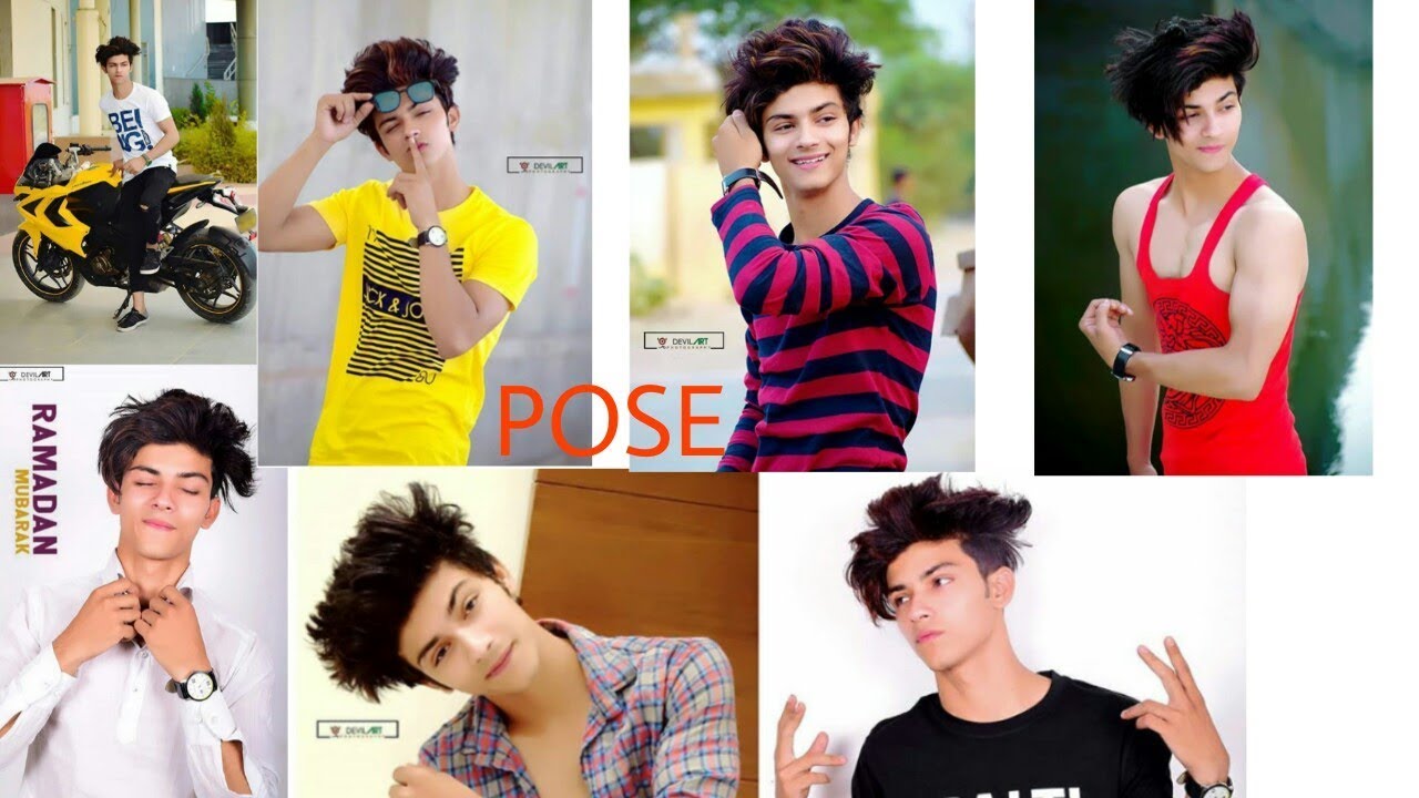 Full Styles Pose For Boys 2018 || Pose Maker i_am Sharik pop !! - YouTube