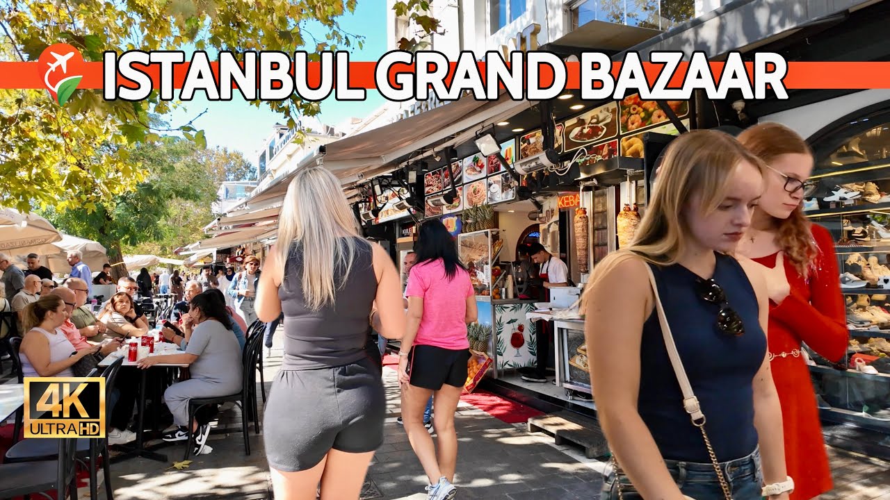 Istanbul Grand Bazaar 4K | Exploring Hidden Streets & Fake Market Life ...