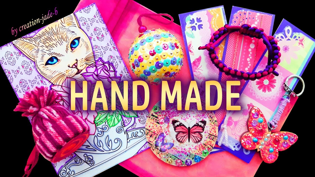 💟 Présentation Créations - Fait-main/Hand Made ! 💟 - YouTube