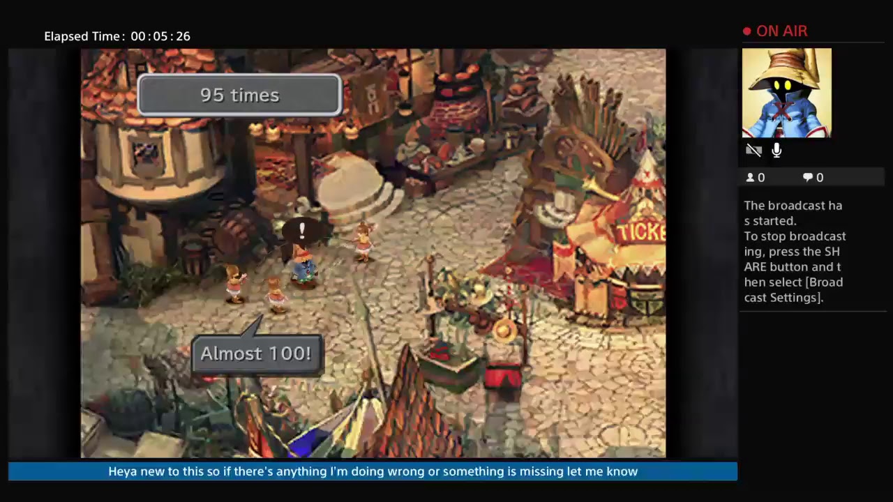 FFIX gameplay 1000 bloody jumps!!! and episode 1 - YouTube