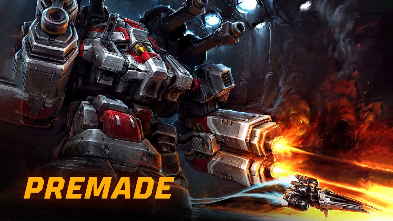 PREMADE in Marine Arena: Starcraft 2 Arcade Gameplay / Walkthrough ...