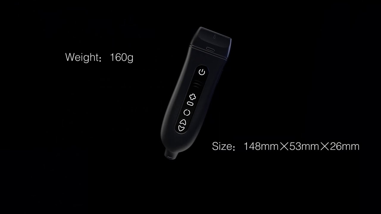 Abdominal exam with Youkey Q7 wireless ultrasound - YouTube