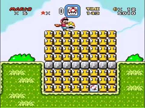 Super Mario World - Glitchy Koopa Shell - YouTube