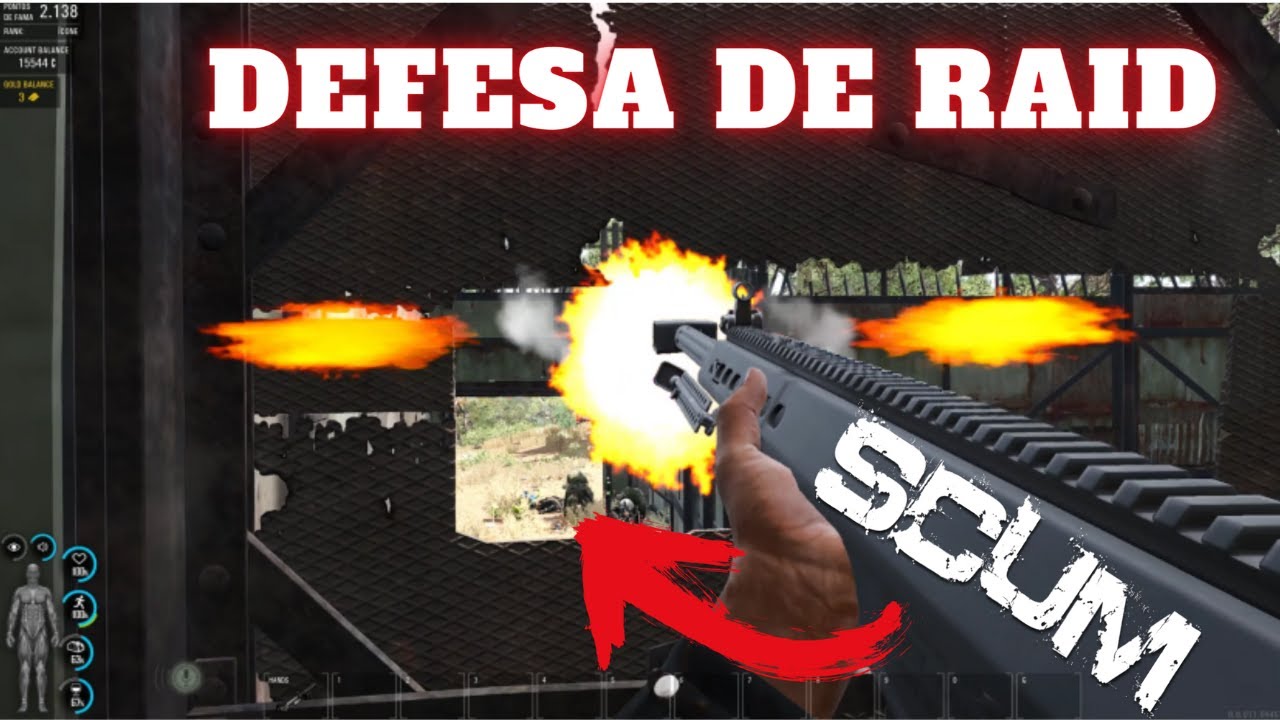 DEFESA DE RAID, TODO O SERVE VEIO NOS RAIDAR #scum - YouTube