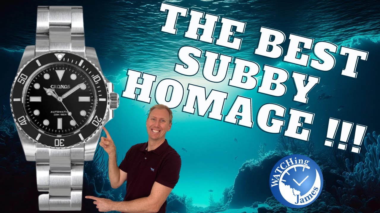Th BEST Affordable Cronos Subby hommage L6015 - First Impressions - YouTube