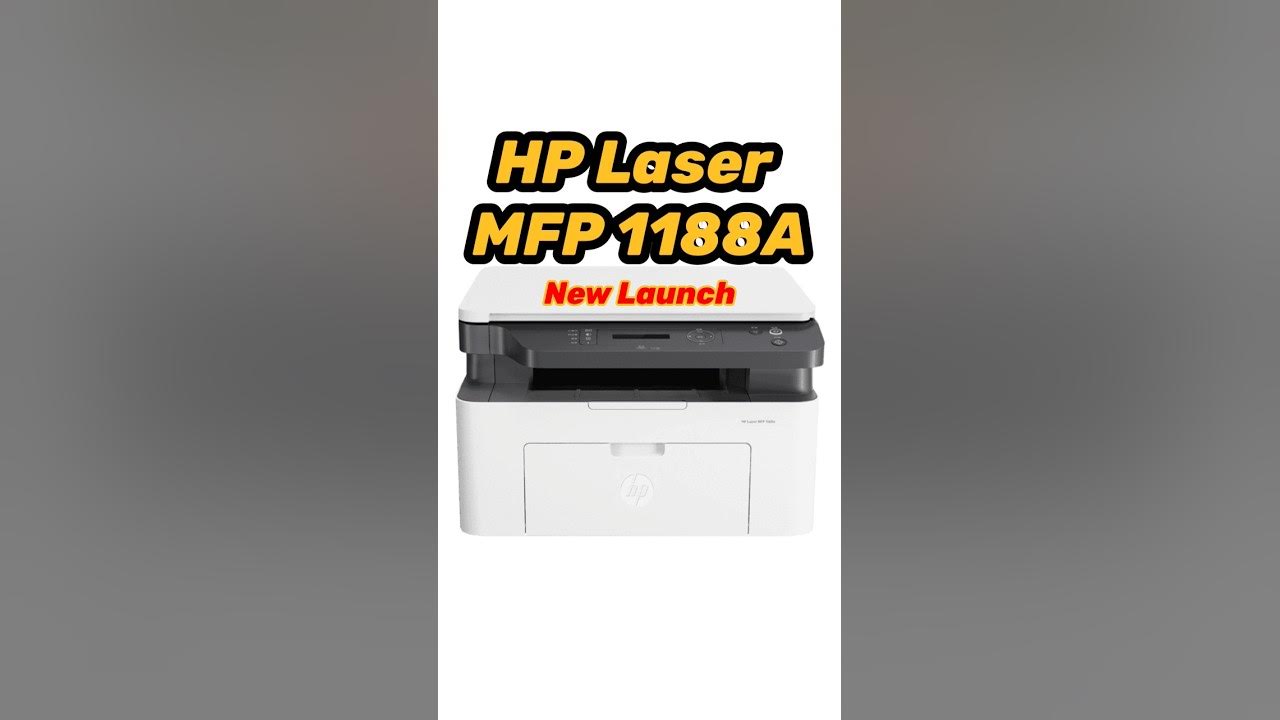 HP Launch HP Laser MFP 1188A | #shorts #hp - YouTube