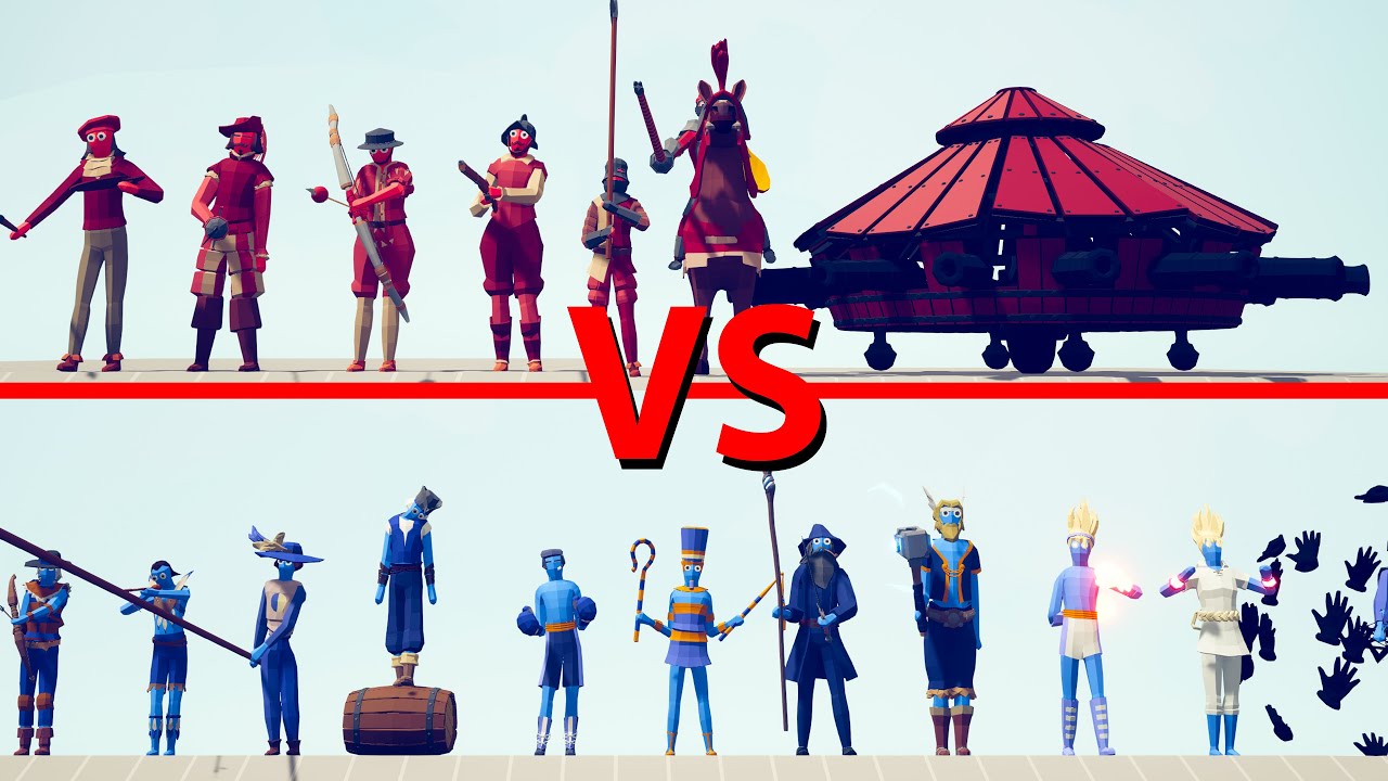 RENAISSANCE Team vs LEGACY Team - Totally Accurate Battle Simulator ...