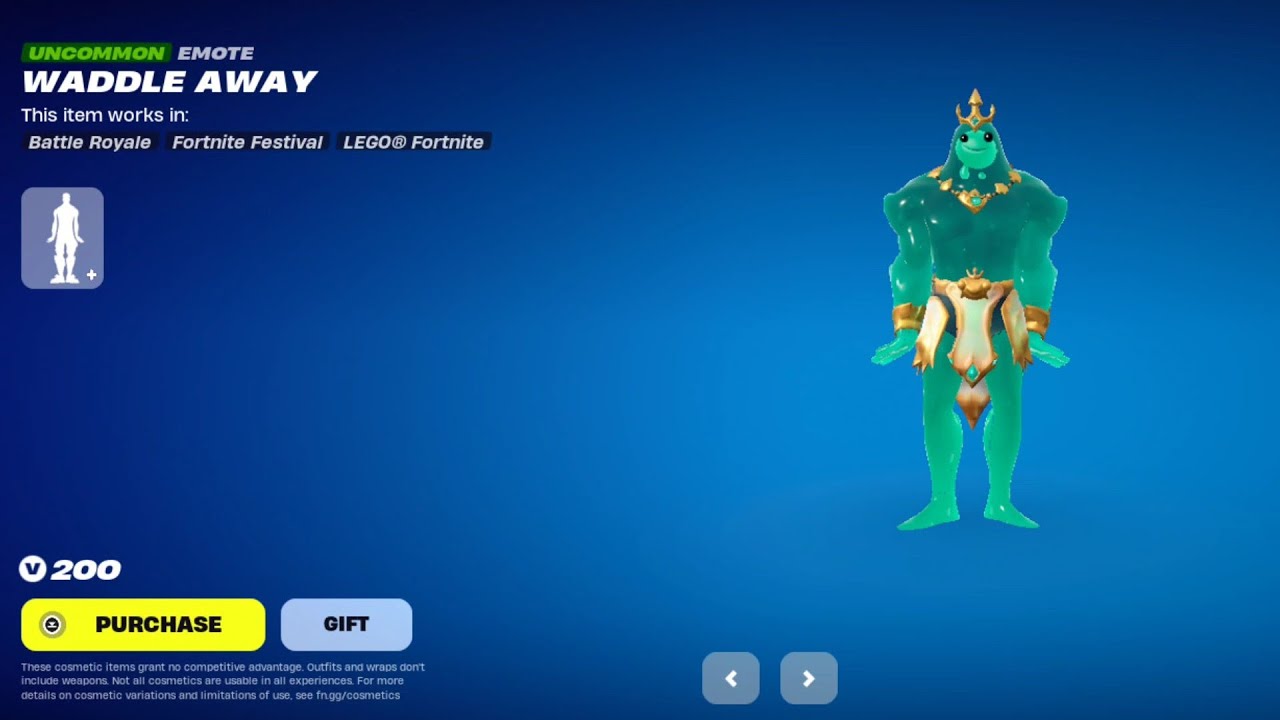 Fortnite Waddle Away Emote Return In Item Shop Hurry Up 😃 - YouTube