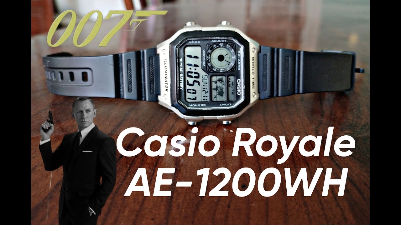 Casio Royale AE-1200WH | Relojes | Friki Kollektor - YouTube