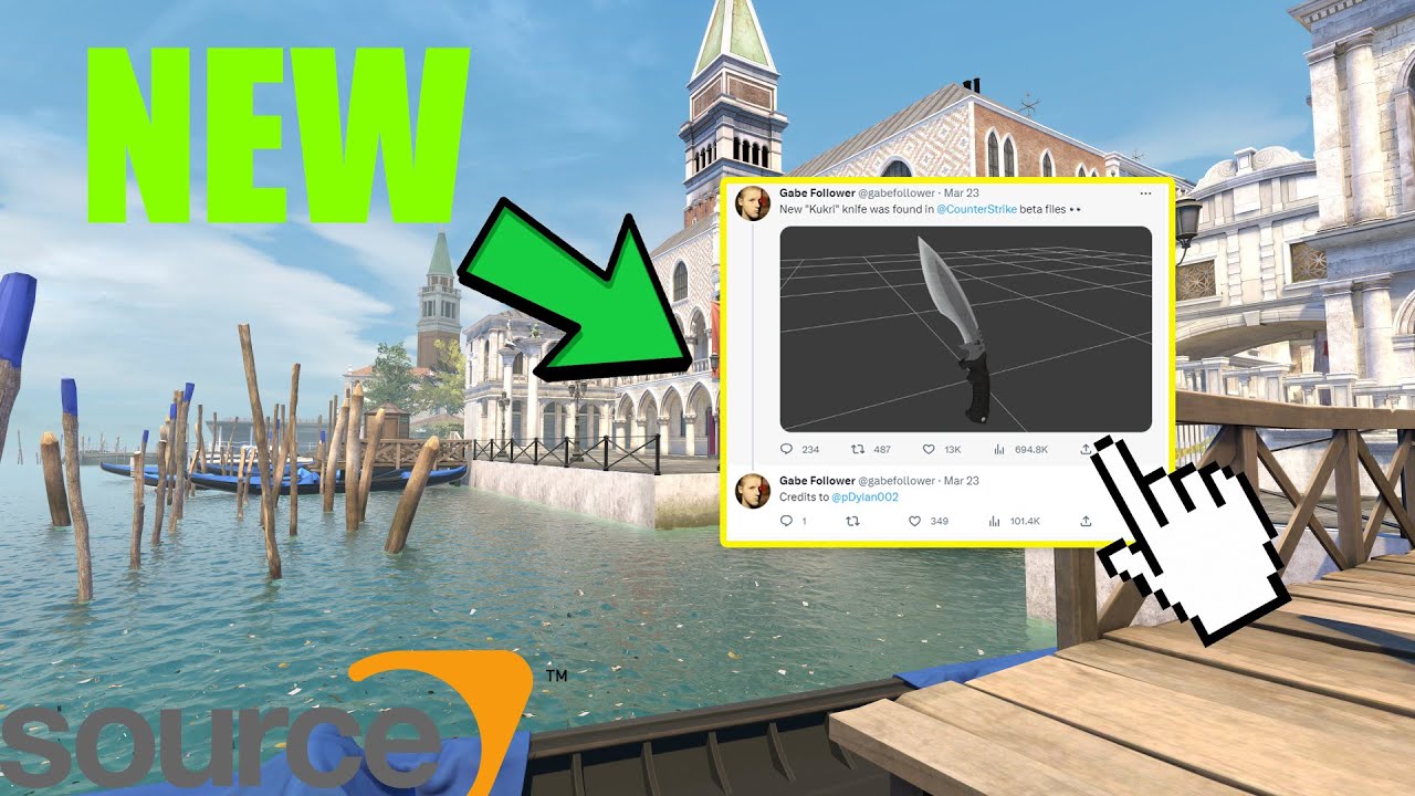 "Leaked" Kukri & Twin Blade Knives: CS2 Breach Revealed - YouTube