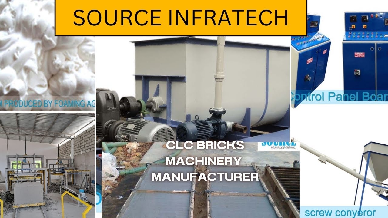 clc light weight bricks machinery manufacturers || clc light weight ...