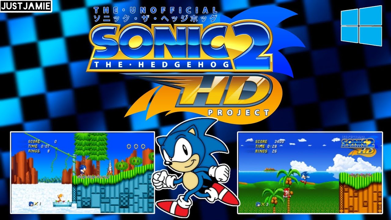 Sonic 2 HD - An Incredible PC Remake of The Classic #pixelgames # ...