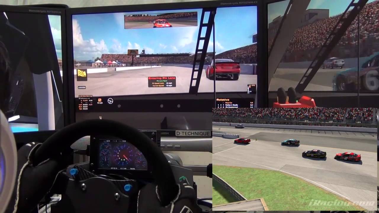 NASCAR iRacing A Fixed New Hampshire Motor Speedway 55 laps, sim ...