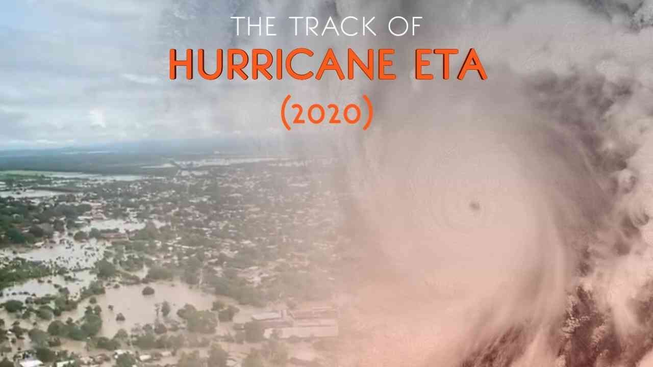 Track of Hurricane Eta (2020) - YouTube