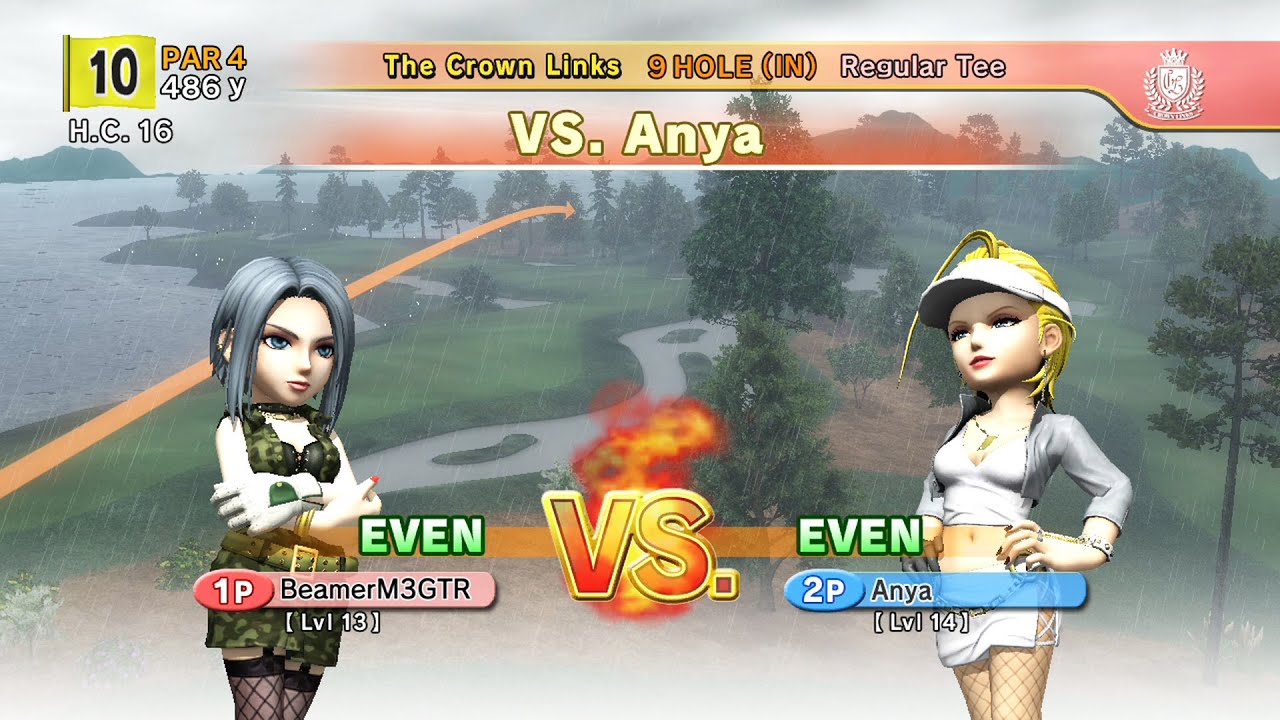 Kate VS Anya! [VS Match #10] | Hot Shots Golf: Out of Bounds [FINALE ...