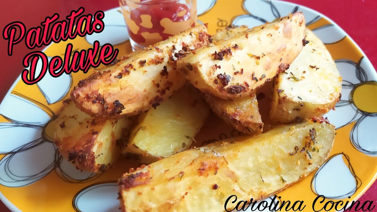 Patatas Deluxe estilo McDonalds versión saludable | Patatas gajo - YouTube