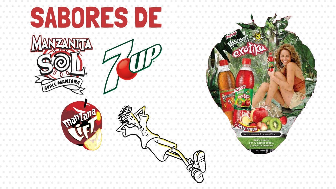 SABORES DE SEVEN UP, MANZANA LIFT Y MANZANITA SOL QUE DEJARON DE EXISTIR - YouTube