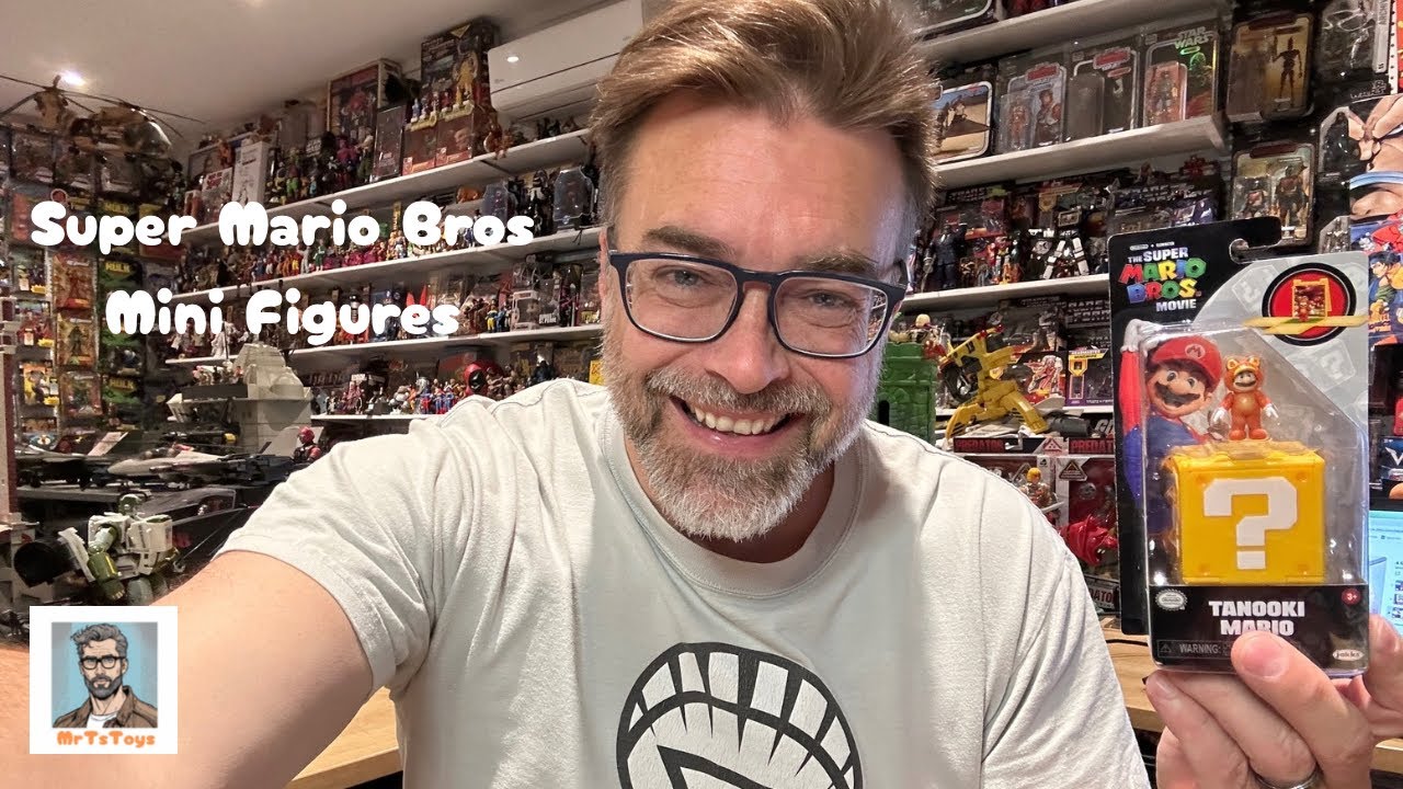 Super Mario Bros Movie Mini Figures Unboxing - YouTube