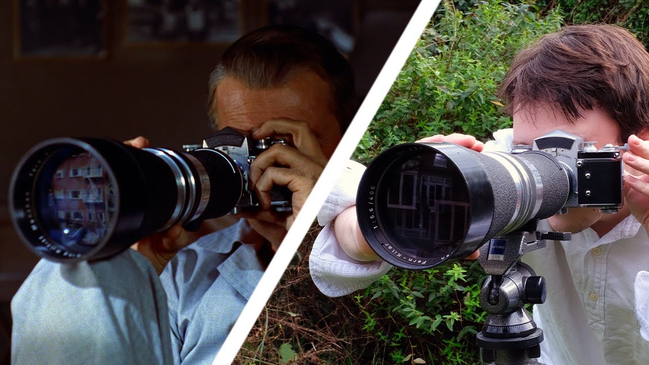 Testing the Camera from Rear Window (1954) - YouTube