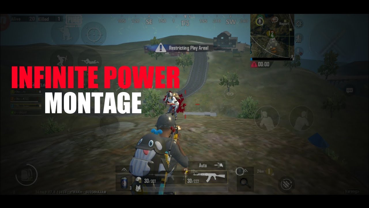 INFINITE POWER MONTAGE VIDEO | PUBG MOBILE LITE - YouTube