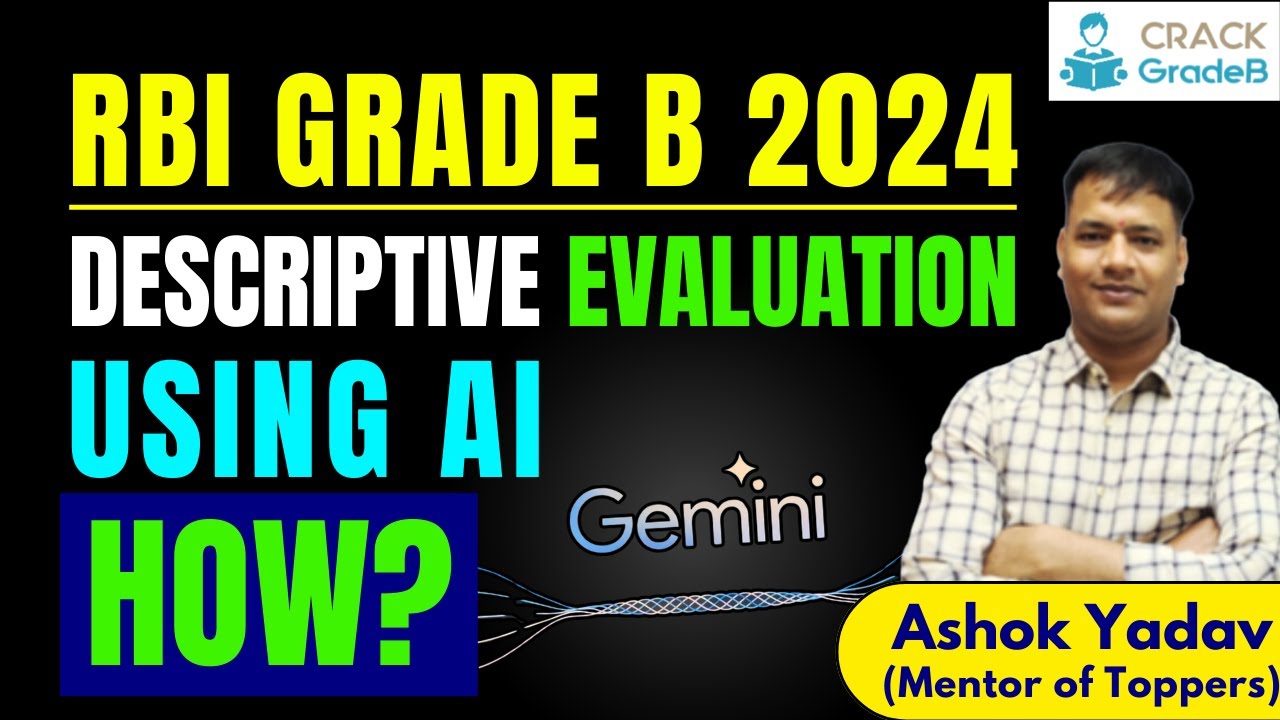 How to use AI for Descriptive Answer evaluation - YouTube