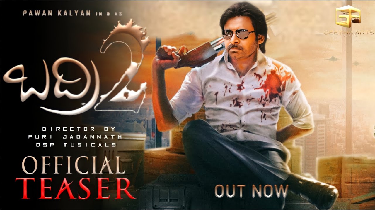BADRI 2 - Pawan Kalyan Intro First Look Teaser|Badri 2 Official Teaser|Pawan Kalyan|Puri ...