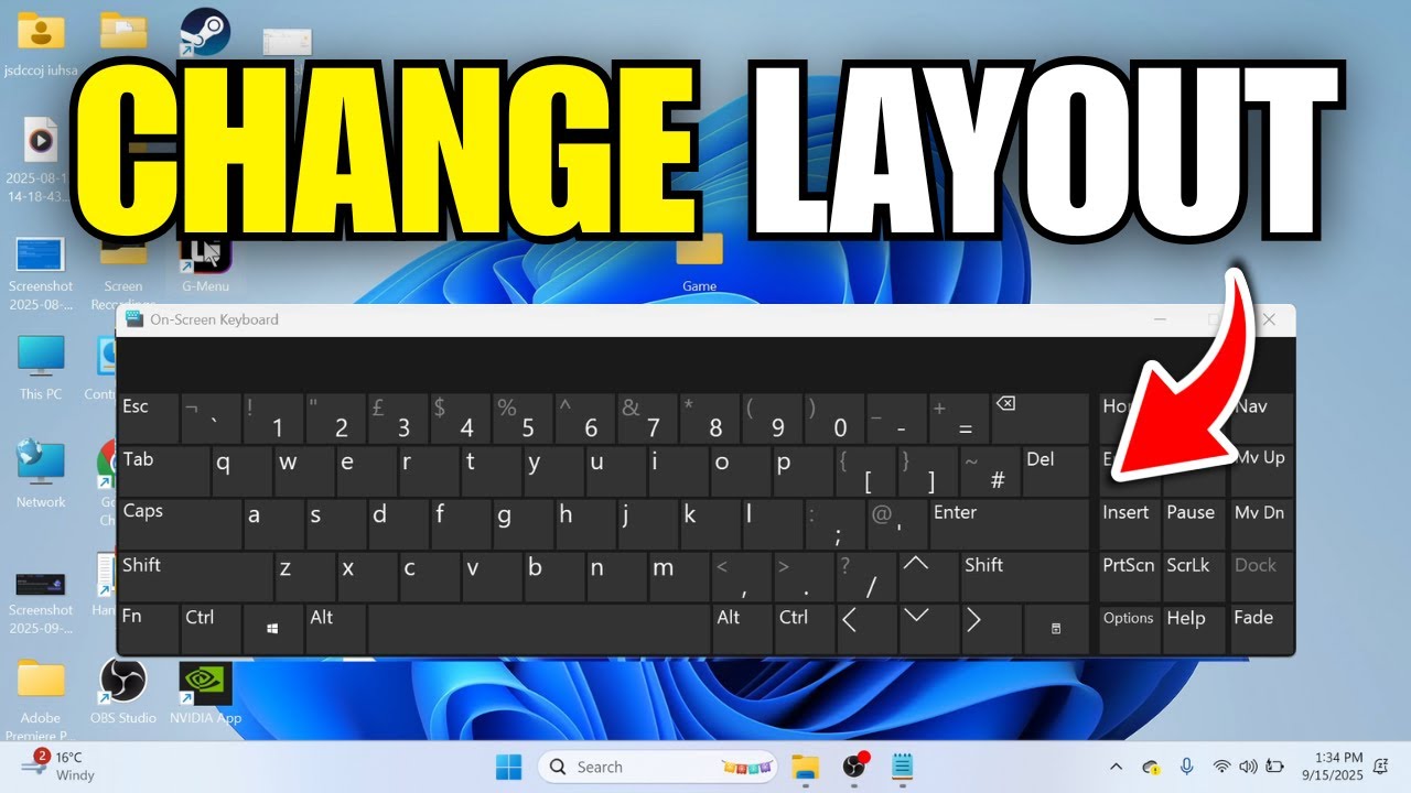 How To Change Keyboard Layout in Windows 11 - YouTube