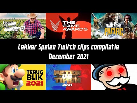 Lekker Spelen Twitch clips compilatie - December 2021 - YouTube